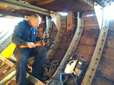 TOROA RESTORATION UPDATE SEPTEMBER 2019 – Steam Ferry Toroa